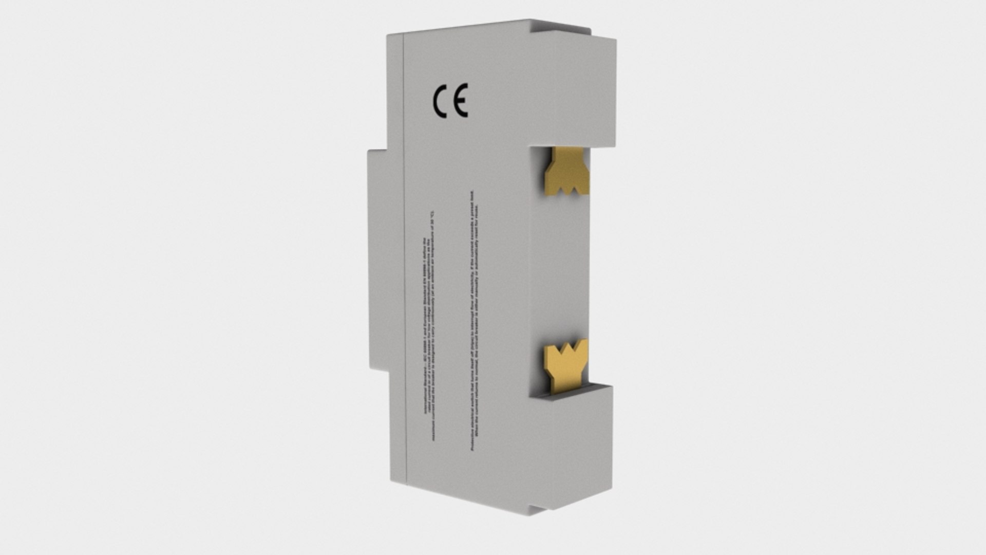 electrical circuit breaker 3d max