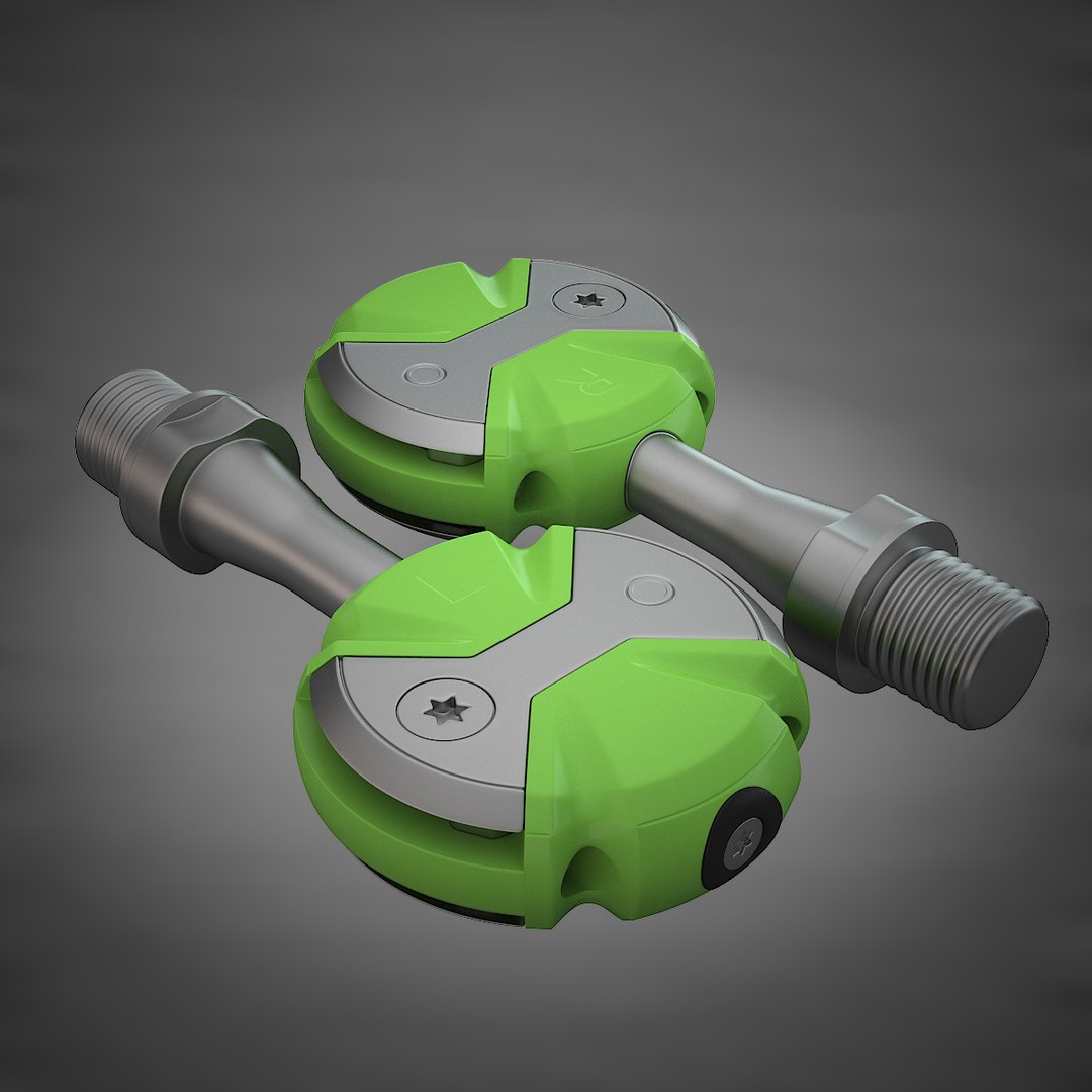 3d speedplay titanium pedal model