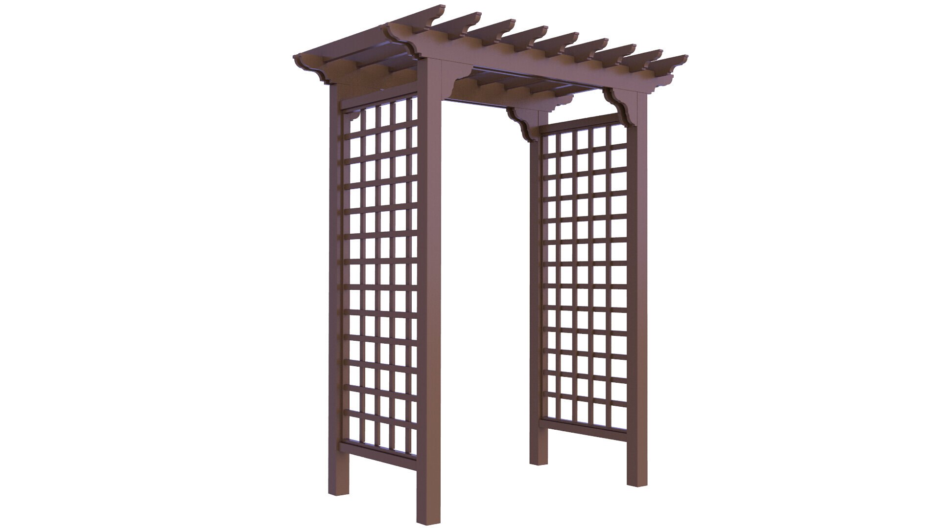Garden Arbor 6 3D Model - TurboSquid 1881153