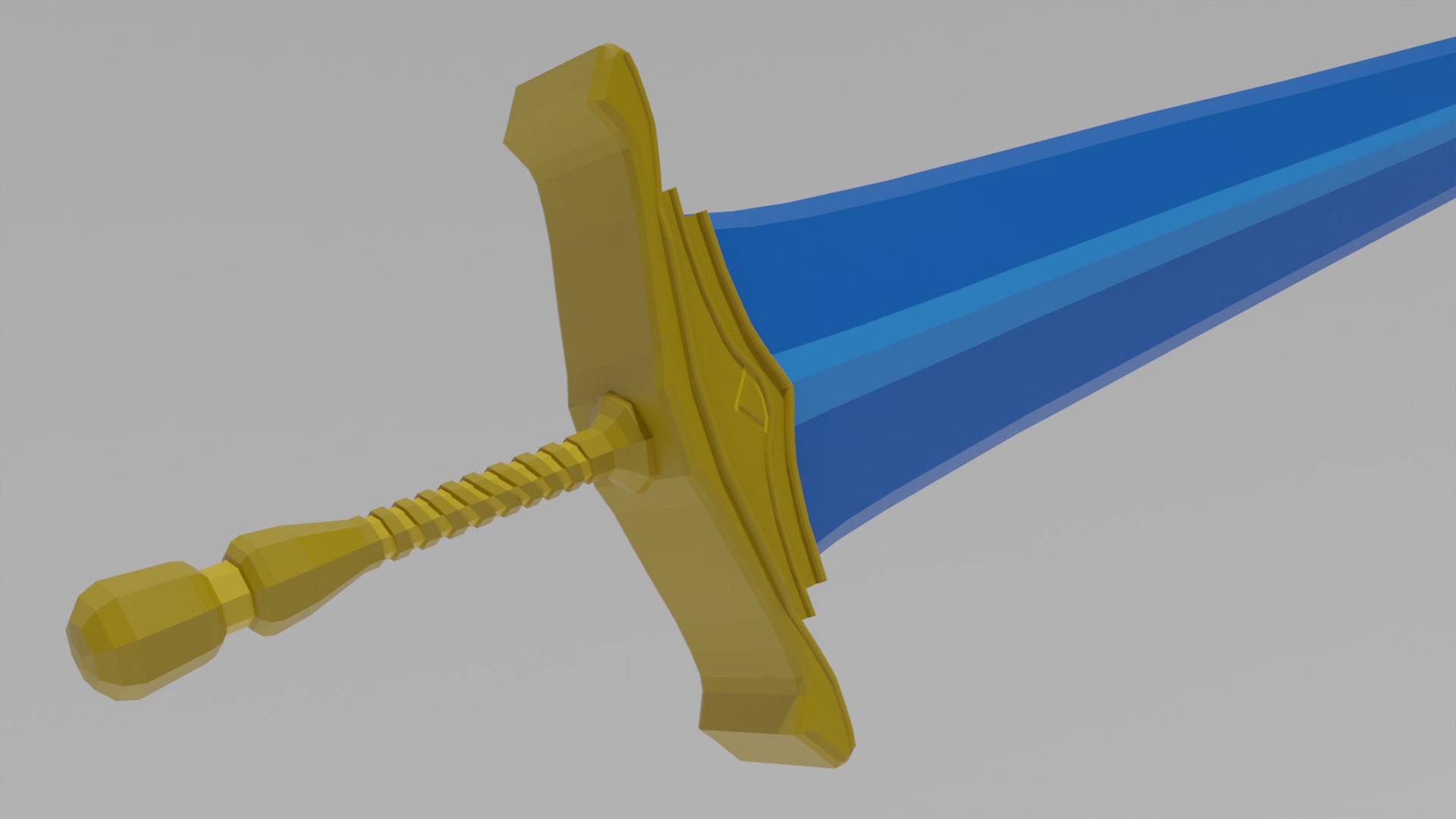 Free Low Poly Moonlight Greatsword 3D Model - TurboSquid 2416620