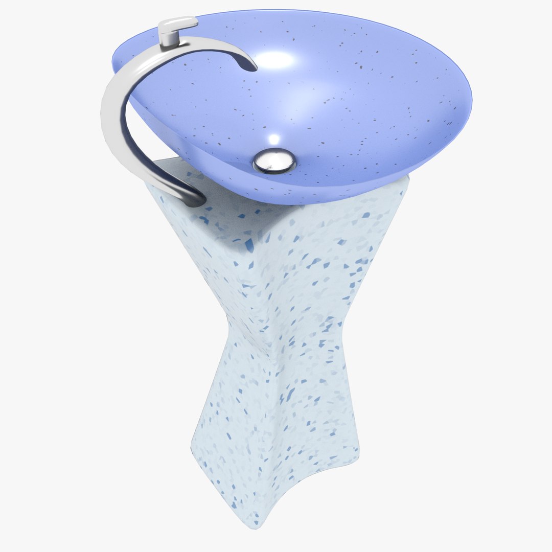 Modern design sink 3D - TurboSquid 1333932