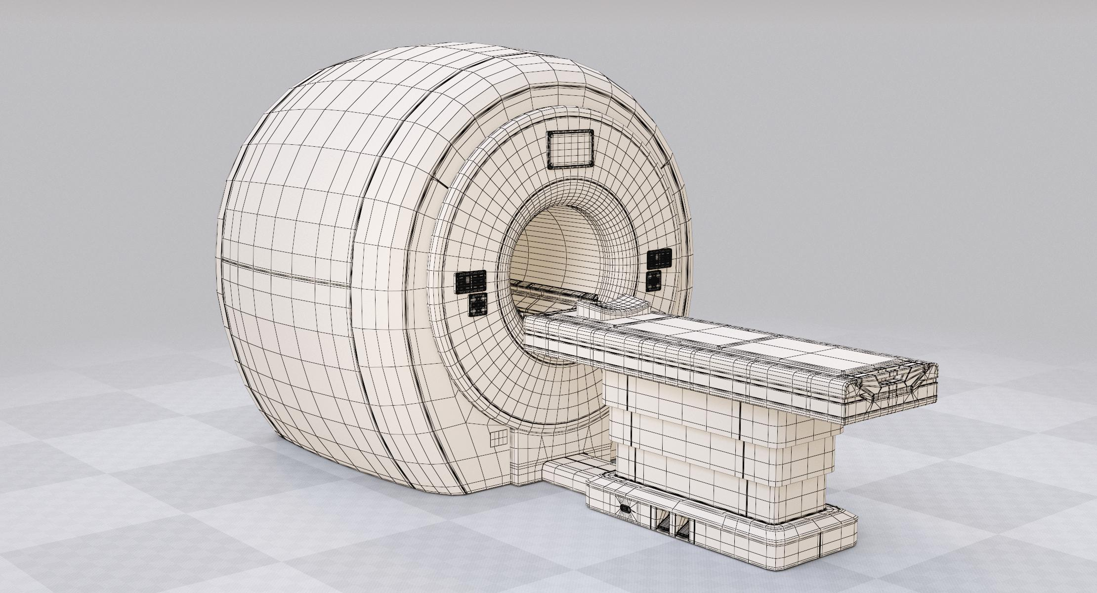 Mri scanner 3D model - TurboSquid 1386328