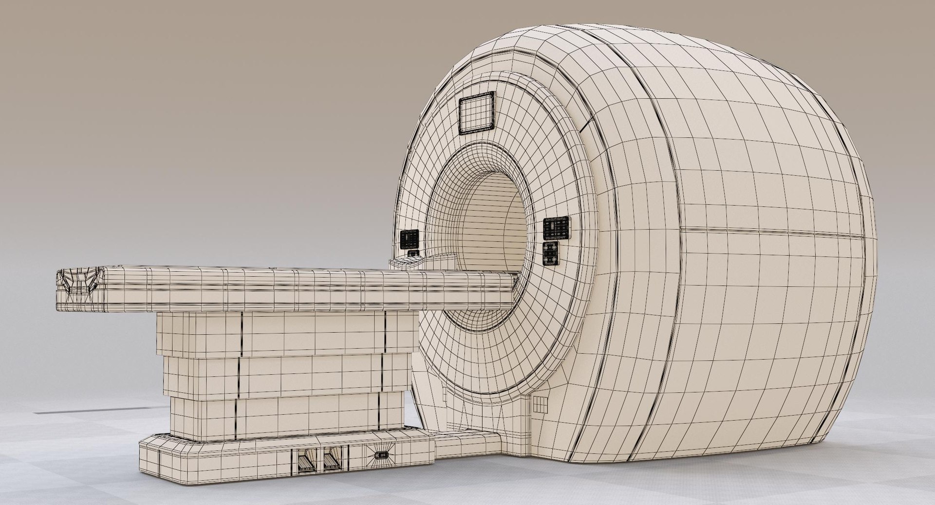 Mri scanner 3D model - TurboSquid 1386328