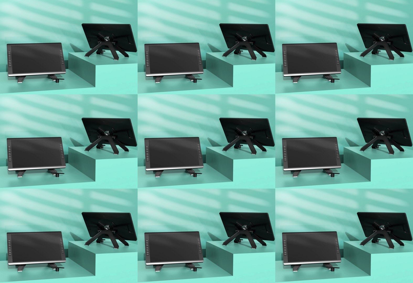 3D Digital screen Hand-painted screen Handwriting screen Painting ...