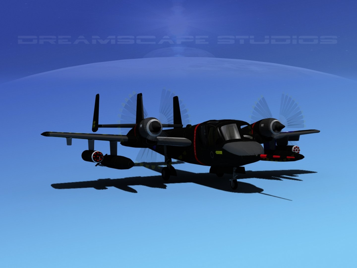 Ov-1d Mohawk Grumman Recon Max