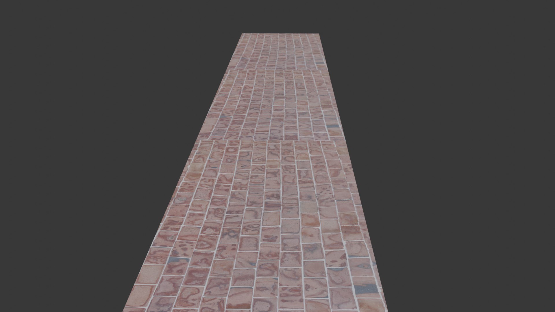Red Brick Footpath Scan 3D Model - TurboSquid 2385986