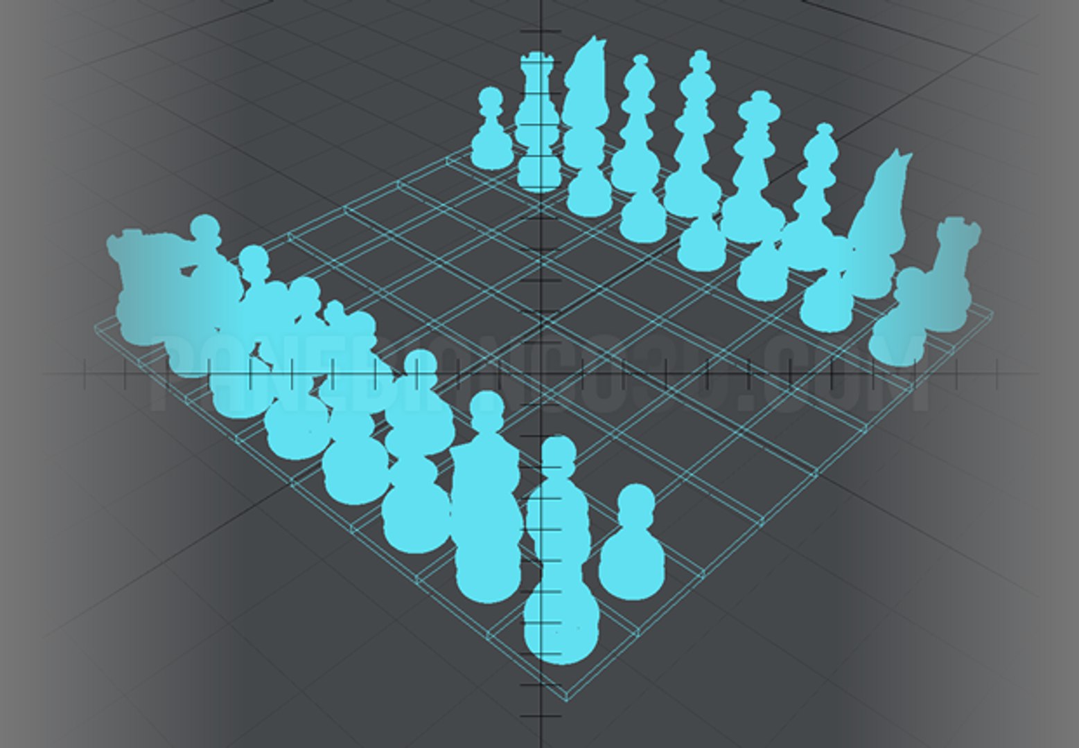 3ds Chessboard Chess