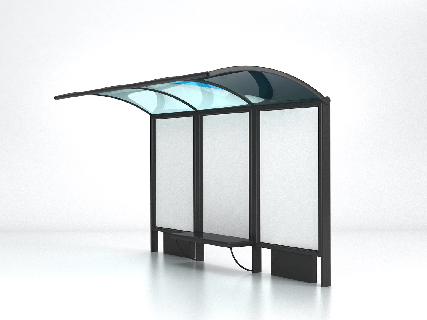 3D Model Bus Station - TurboSquid 1761567