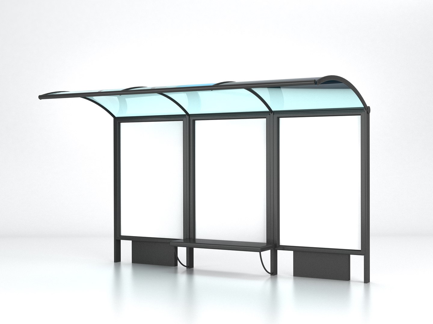 3D Model Bus Station - TurboSquid 1761567