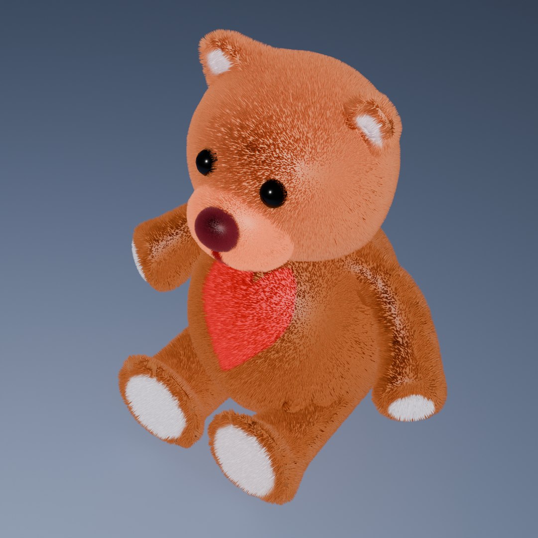 3D Model TEDDY BEAR - TurboSquid 2183054
