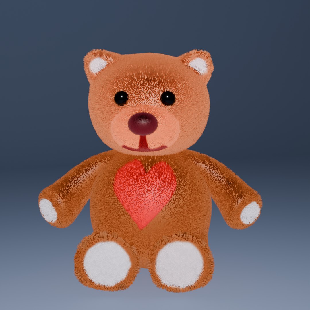 3D Model TEDDY BEAR - TurboSquid 2183054