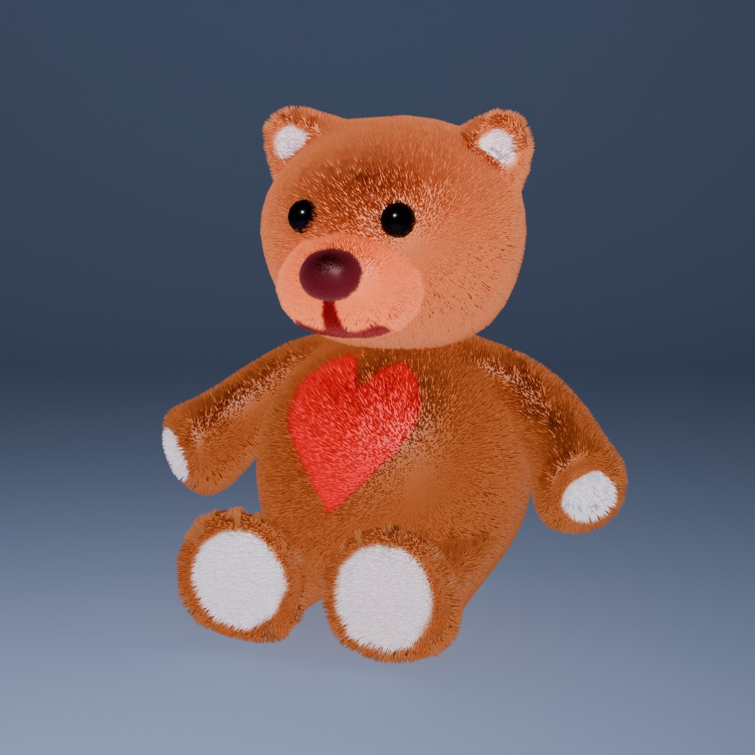 3D Model TEDDY BEAR - TurboSquid 2183054