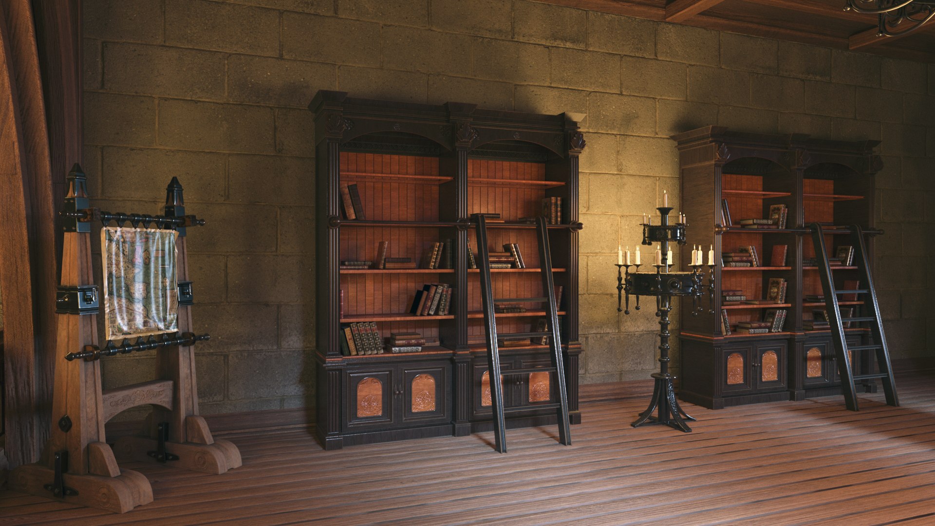 Medieval Interior 3D - TurboSquid 2067278