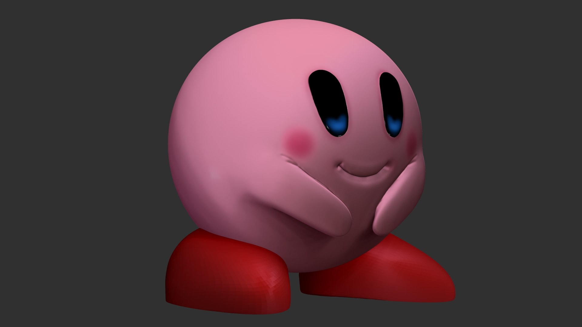 Kirby 3D - TurboSquid 1916284