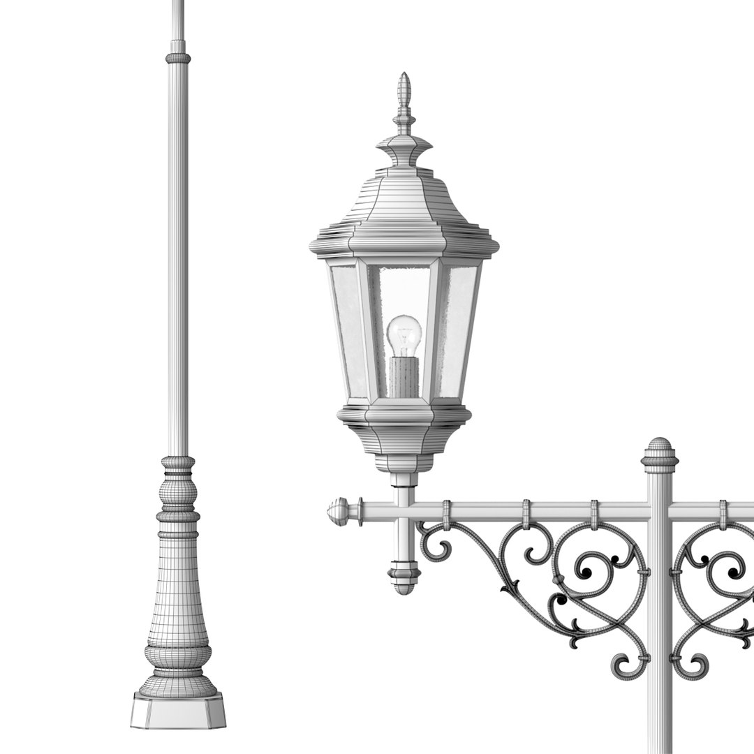 Lamp Post 3D Model - TurboSquid 1613859