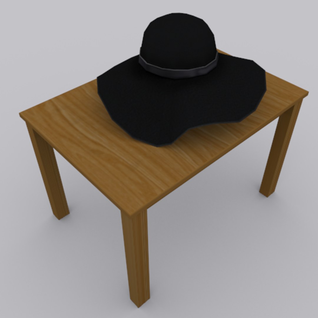 3d model of cap modeled blender