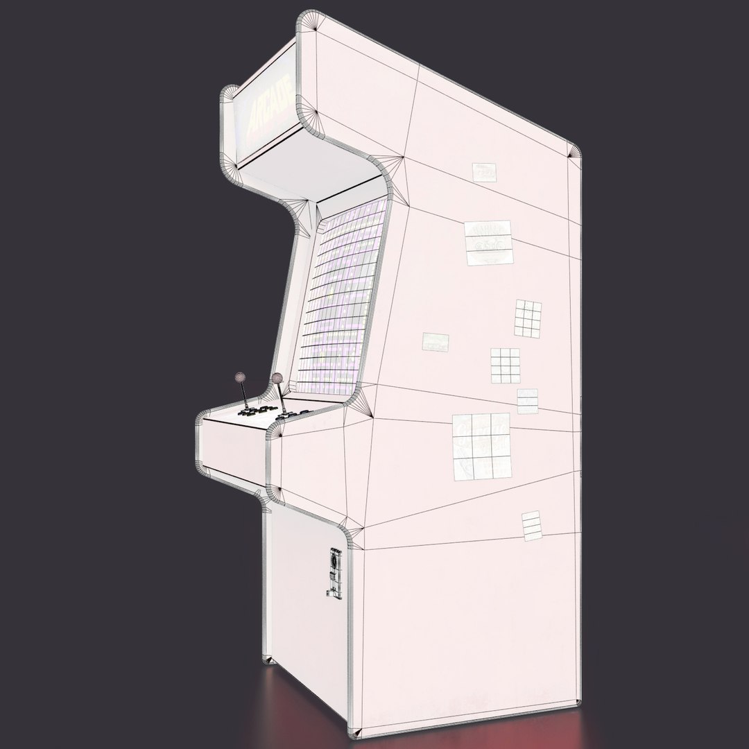 3D Model Arcade Machine - TurboSquid 1275484