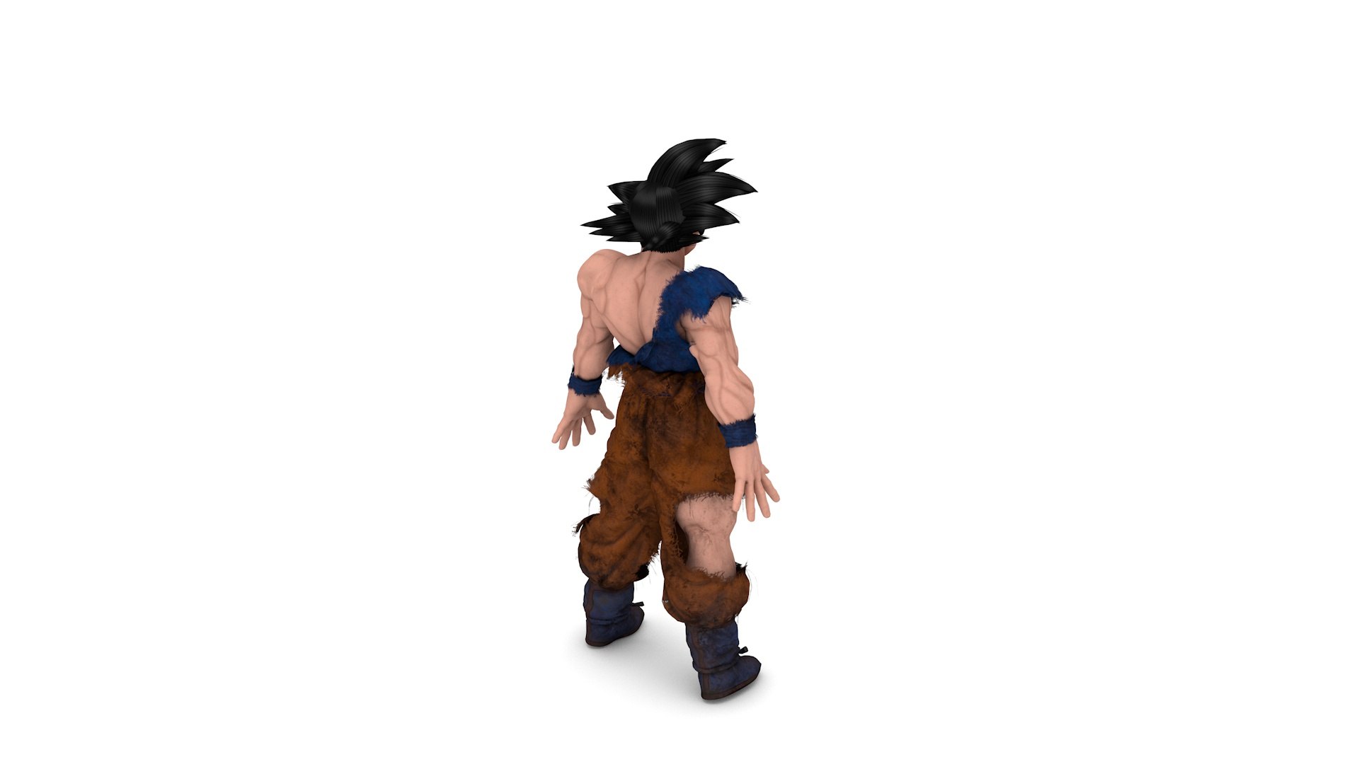Goku Model - TurboSquid 1897095