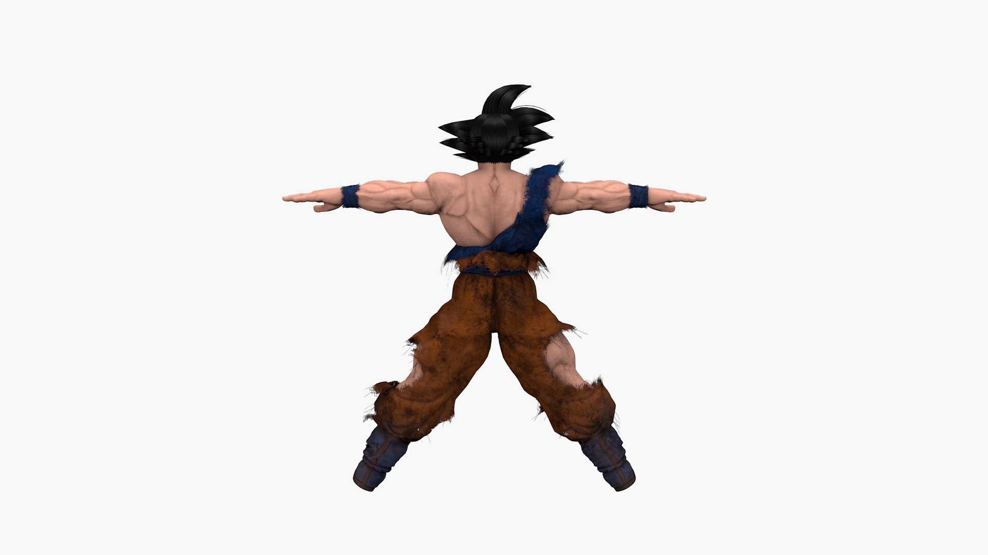 Goku Model - TurboSquid 1897095