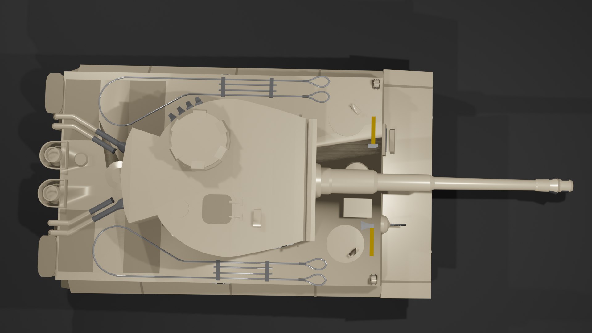 Tiger H1 Panzerkampfwagen VI Ausf E Heavy Tank 3D - TurboSquid 2237611