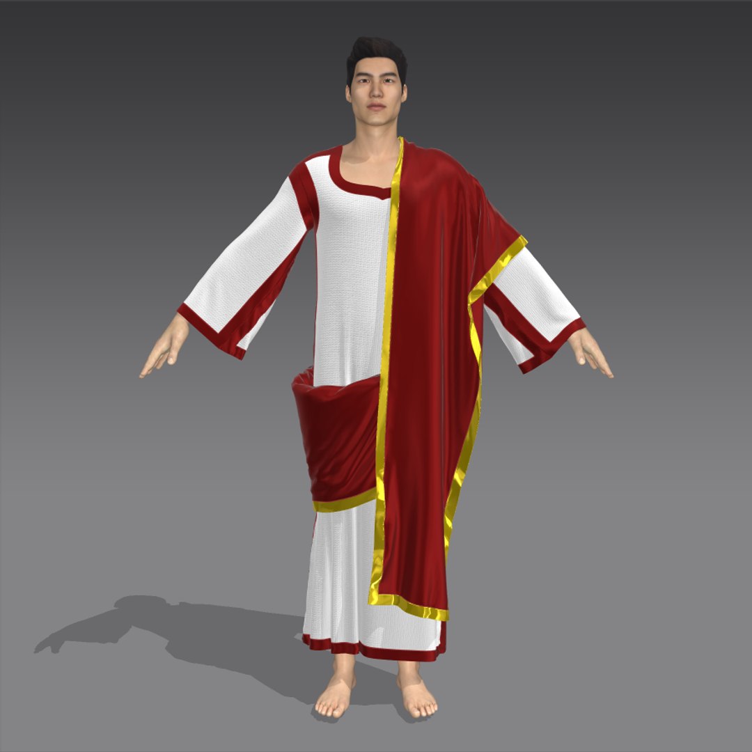 3D Roman senator - TurboSquid 1790457