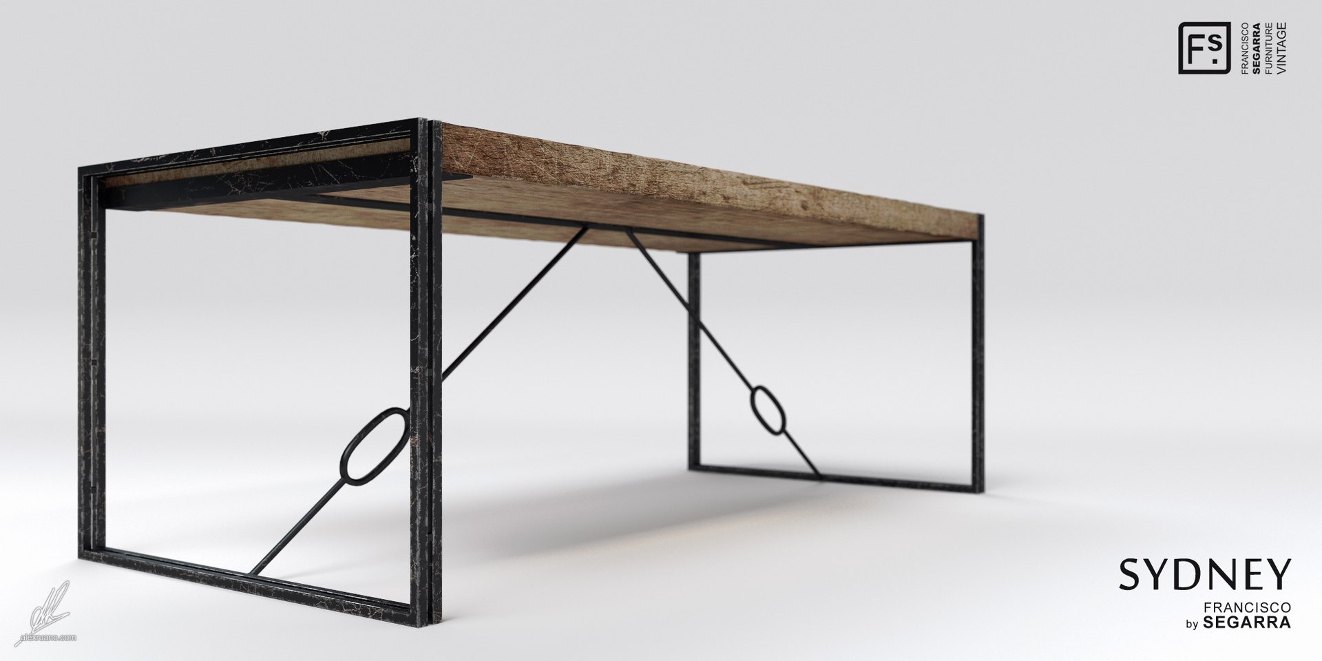 Sydney Table 3d 3ds