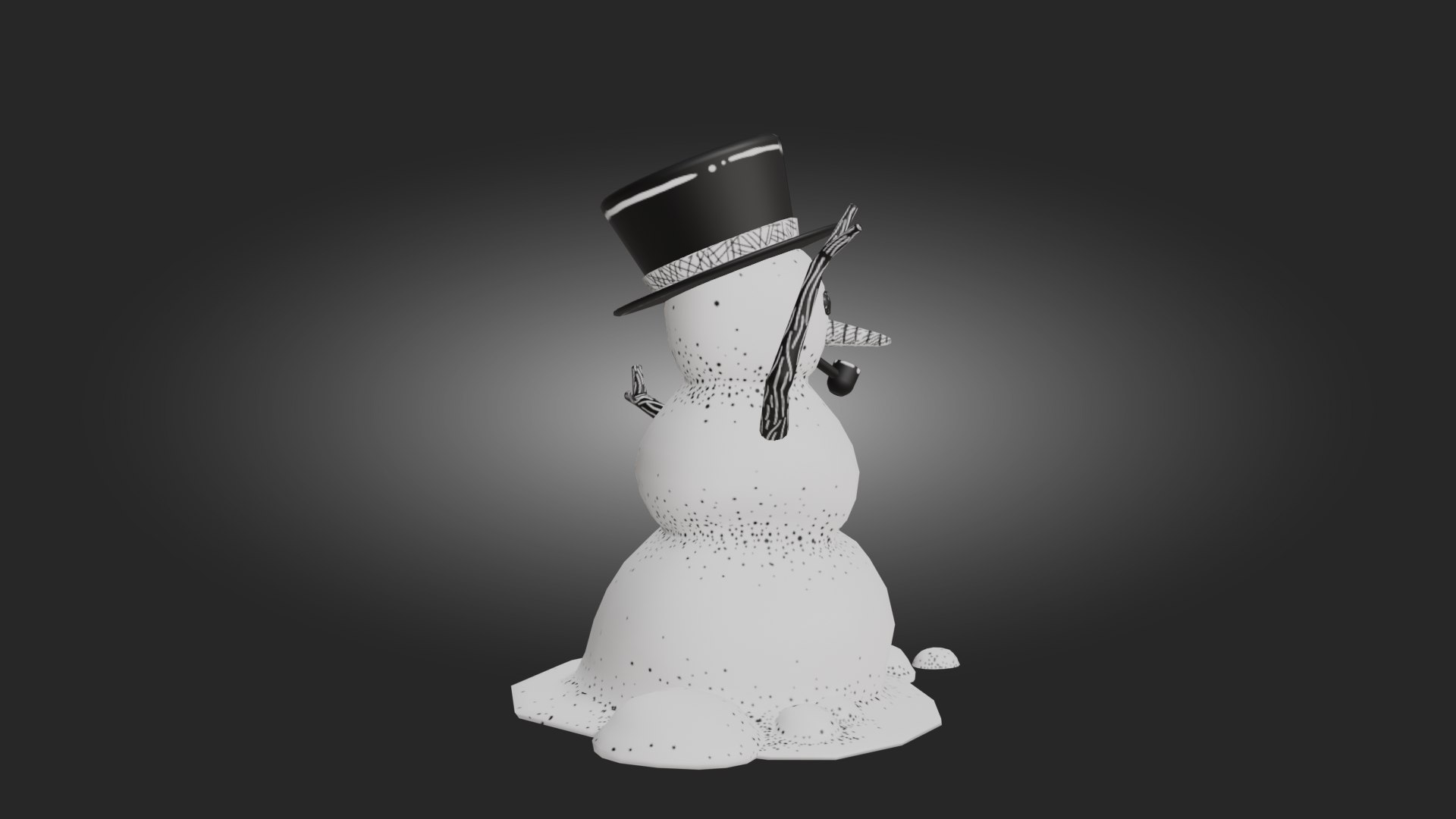 Snow Man 3D Model 3D Model - TurboSquid 2317815