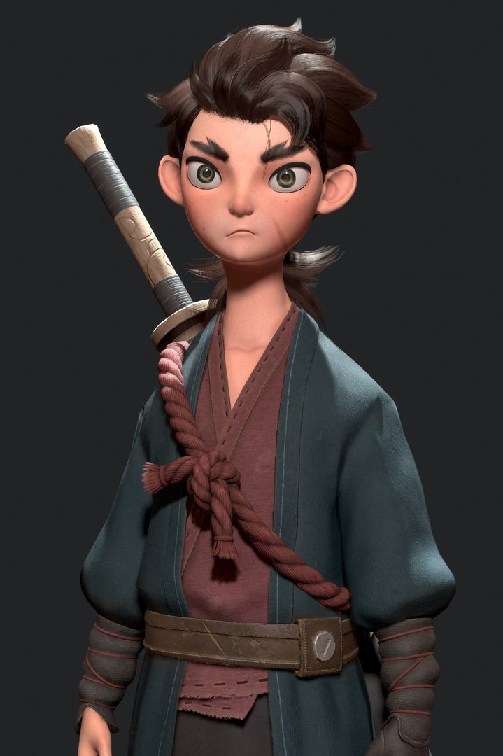 3D Shao Nian Anim Rig Model - TurboSquid 2133488