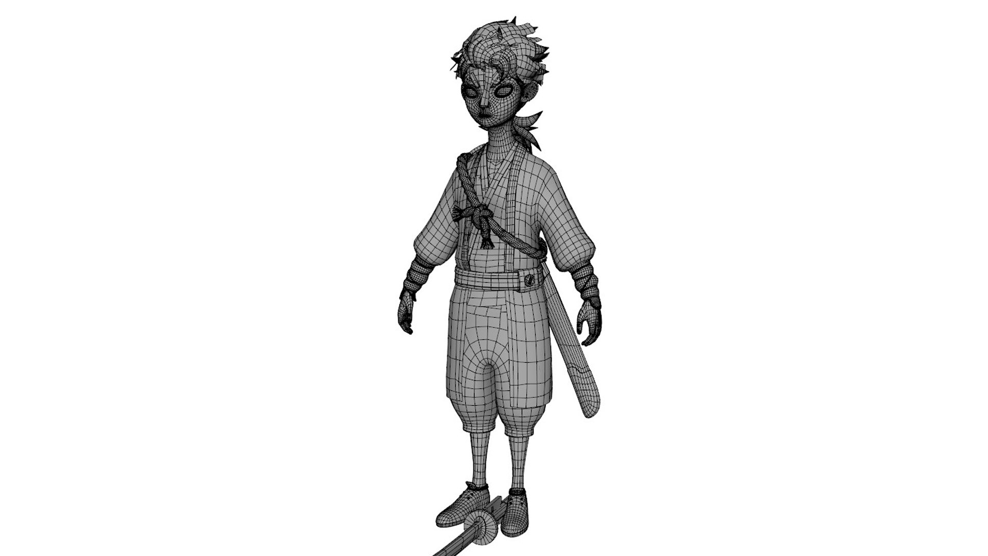 3D Shao Nian Anim Rig Model - TurboSquid 2133488