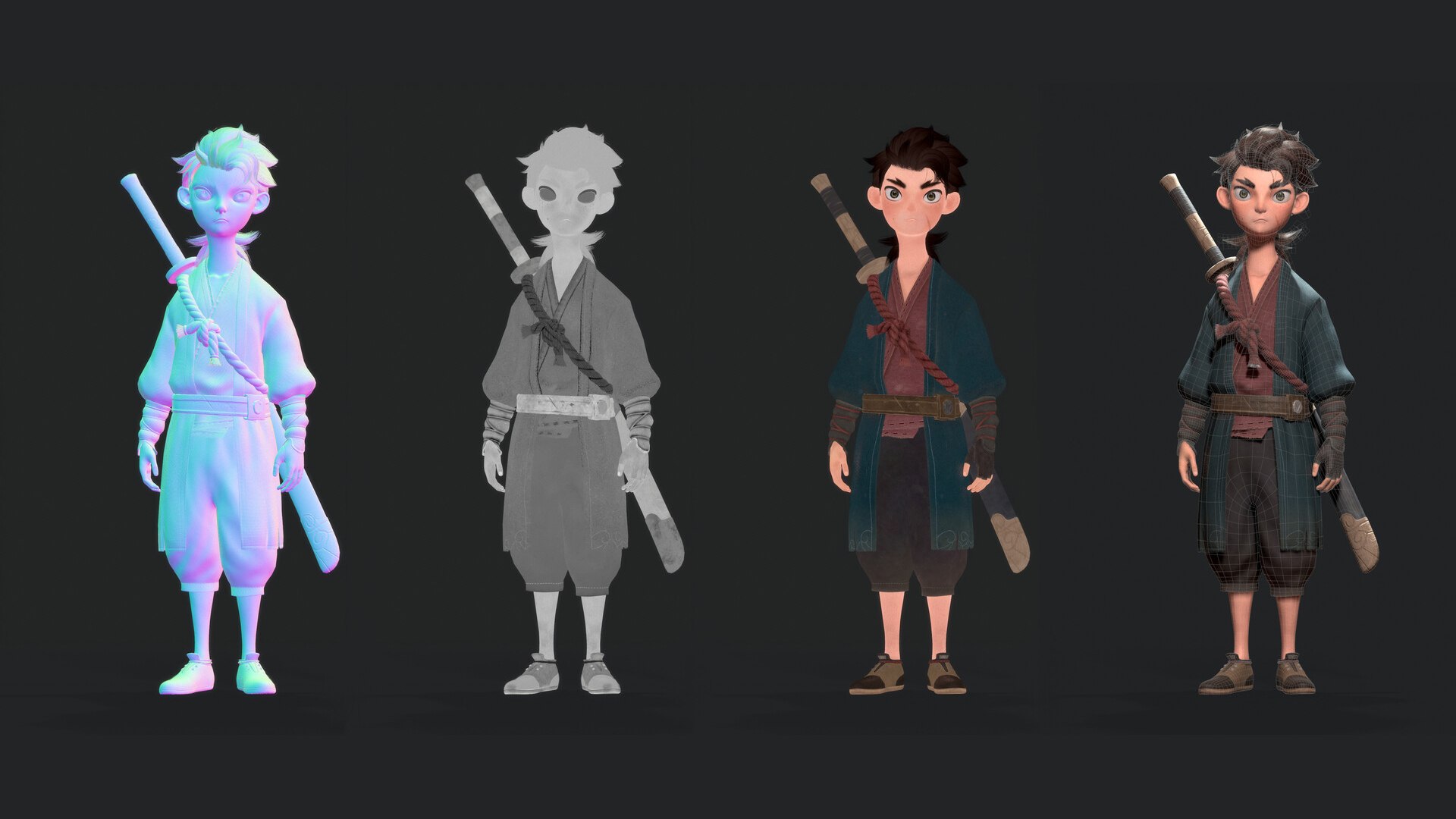 3D Shao Nian Anim Rig Model - TurboSquid 2133488