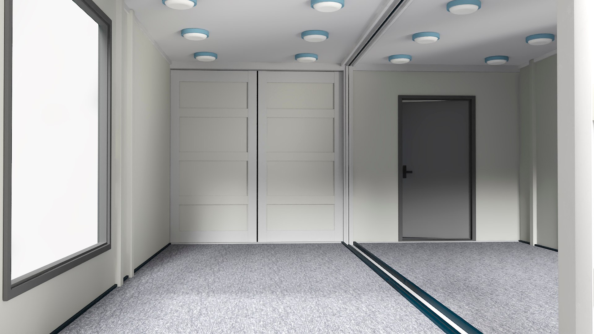 3D Modern Container Office White - TurboSquid 2278927