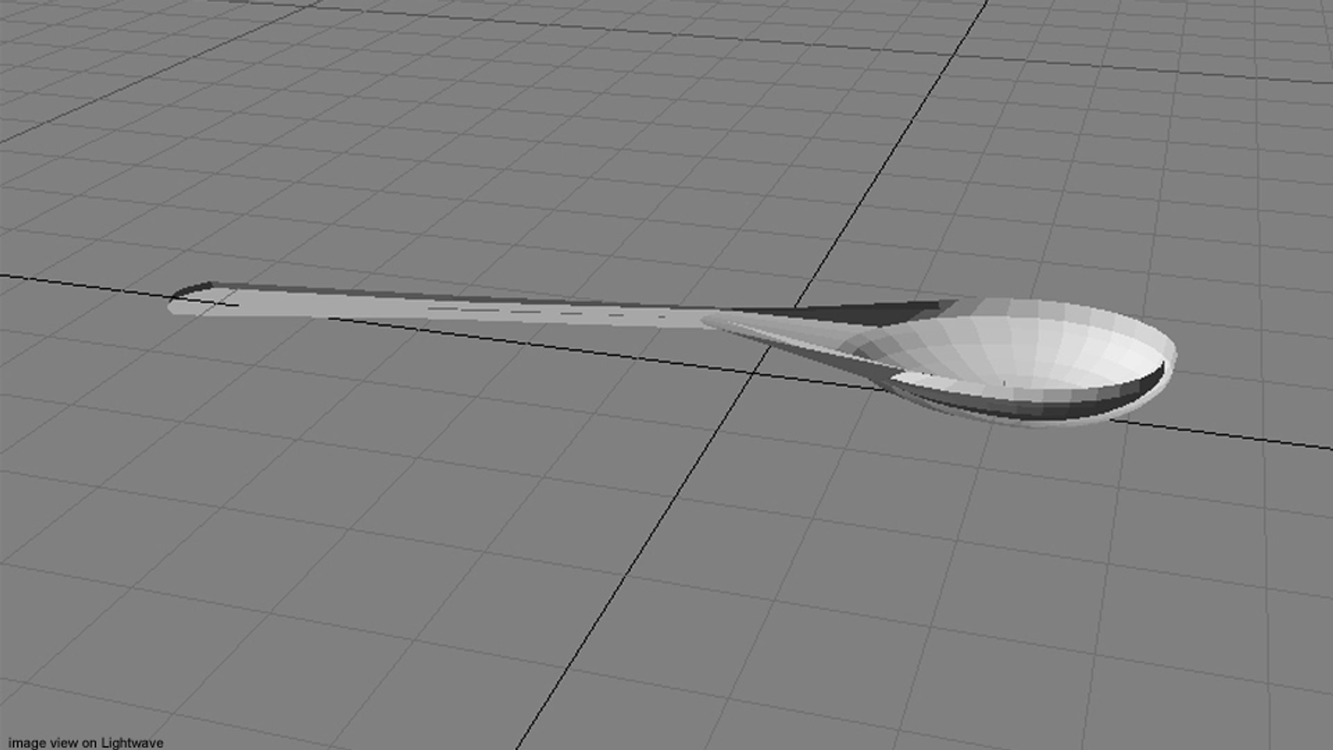 3d Spoon Model