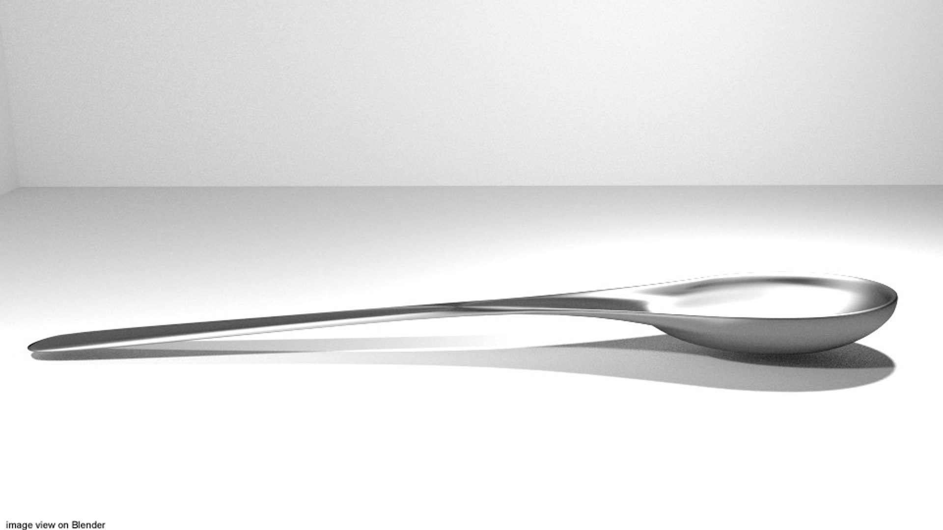 3d Spoon Model