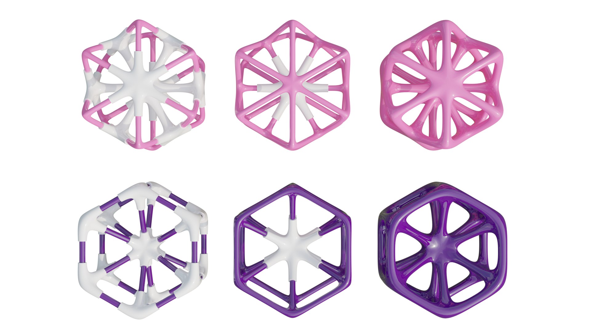 3D Model Sci-Fi Polyhedron Geometries Collection 04 - TurboSquid 2229682
