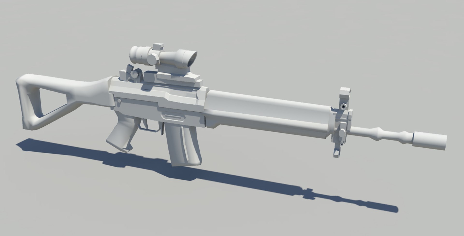 Sig Rifle 3d Obj