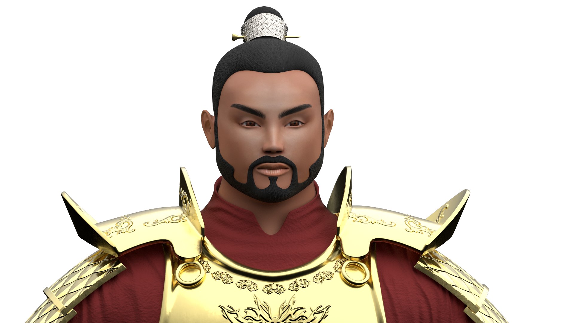 3D Ancient Chinese Samurai Warrior Model - TurboSquid 2062704