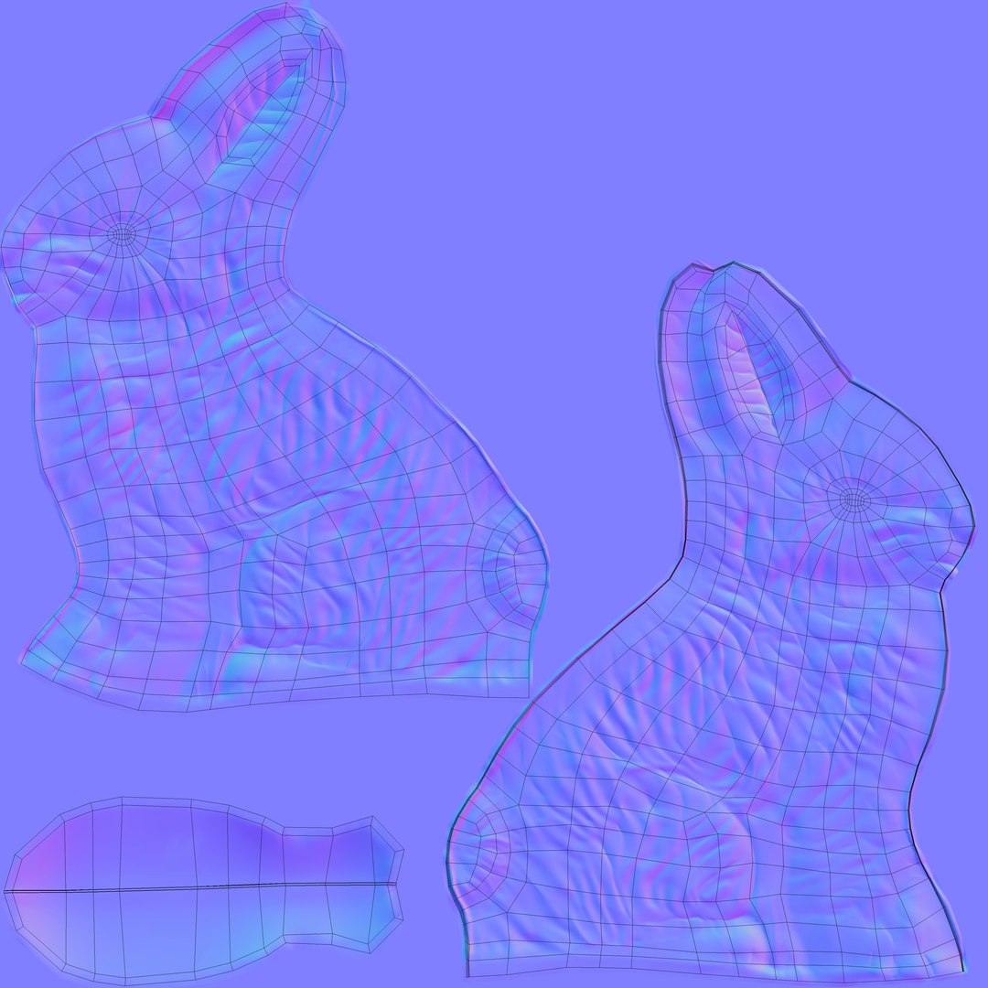 Chocolate easter bunny 3D model | 1142388 | TurboSquid