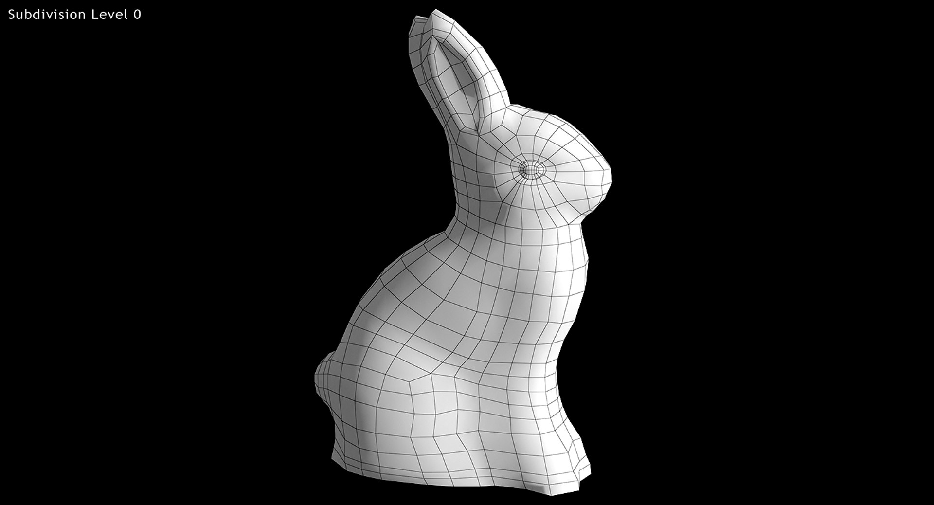 Chocolate easter bunny 3D model | 1142388 | TurboSquid