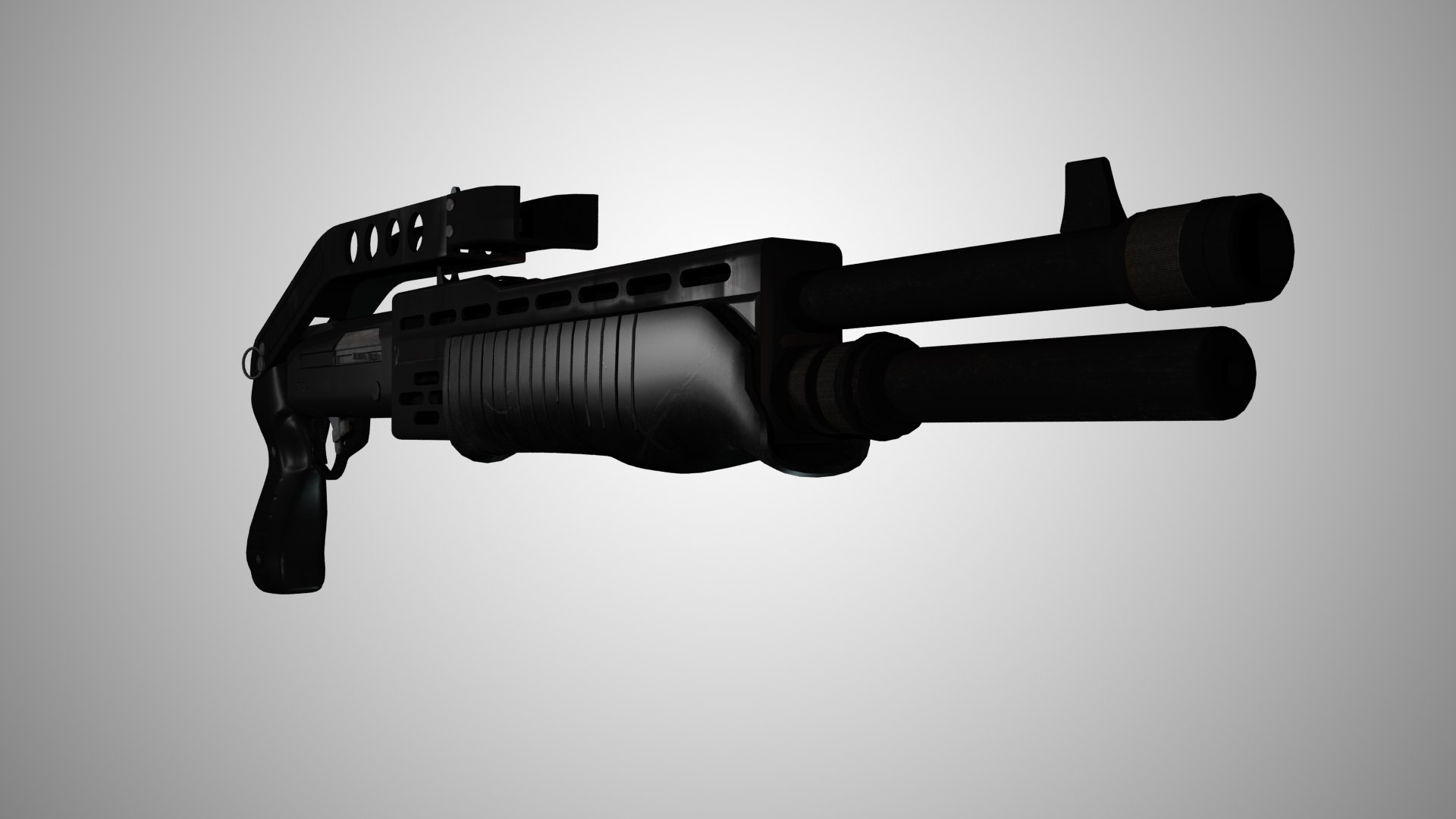 Spas 12 3d Obj