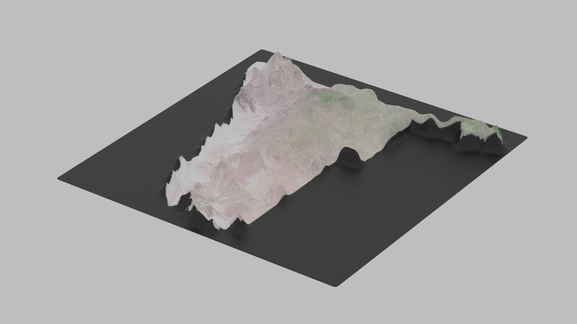 Namibia Map Country 3D Model - TurboSquid 2076271