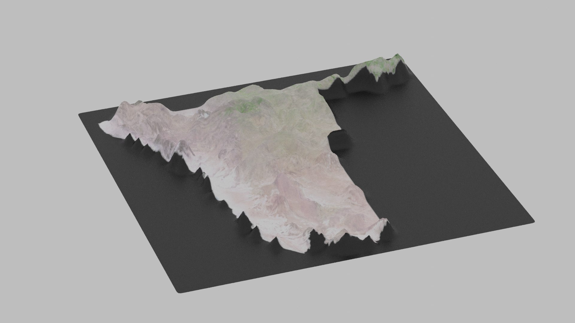 Namibia Map Country 3D Model - TurboSquid 2076271