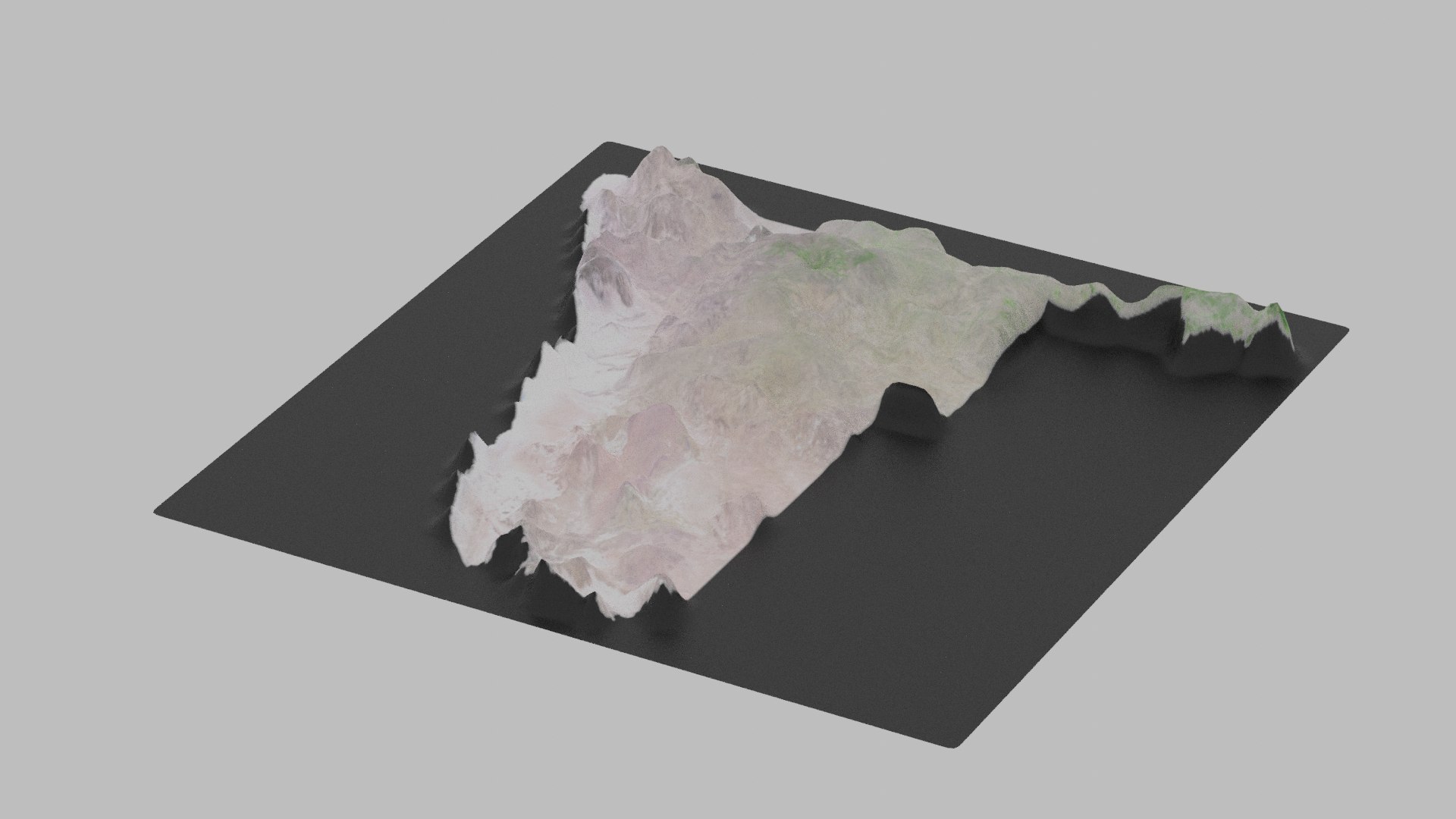 Namibia Map Country 3D Model - TurboSquid 2076271