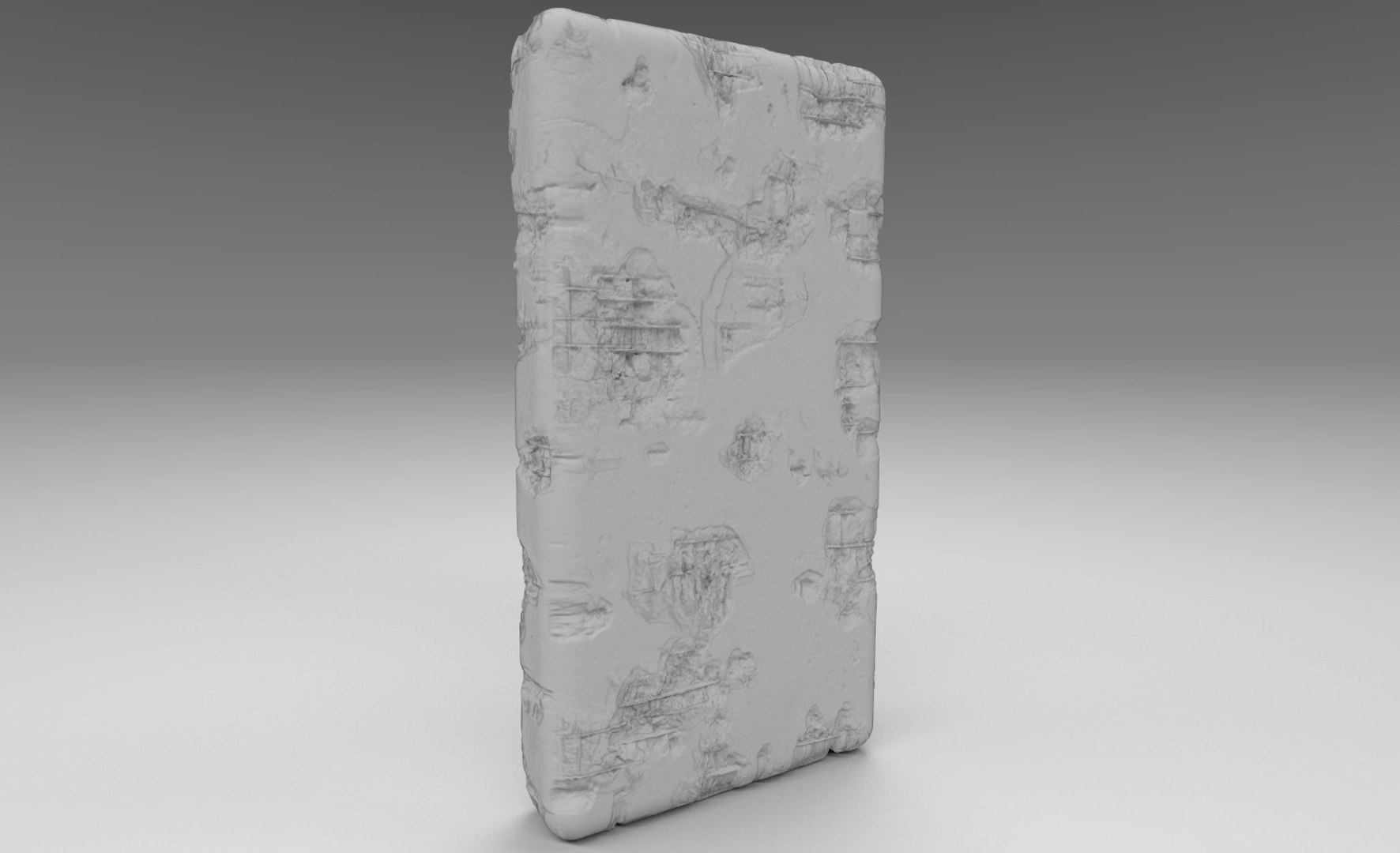 3D Cracked Wall Model - TurboSquid 1609542