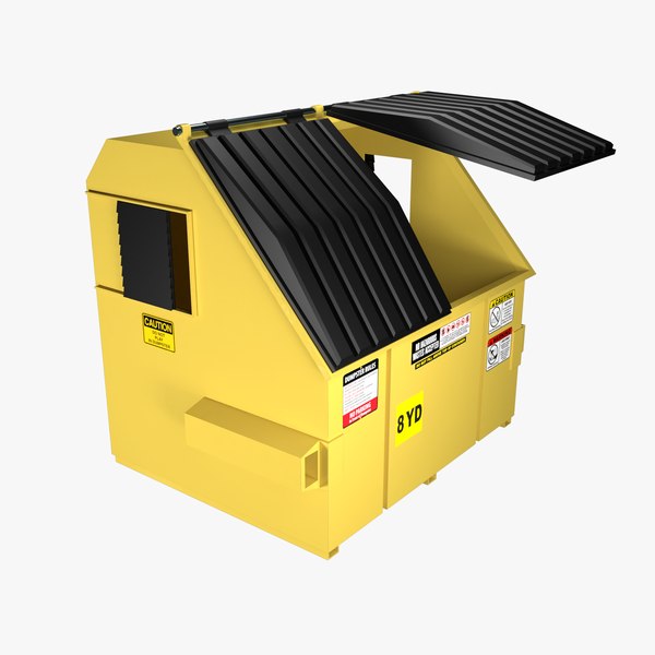 Garbage Container STL Models for Download | TurboSquid