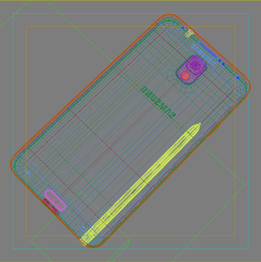 Samsung Galaxy Note 3 3d Model