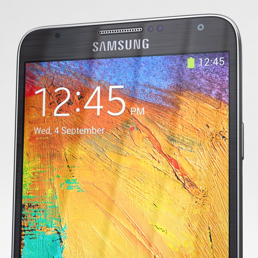 Samsung Galaxy Note 3 3d Model