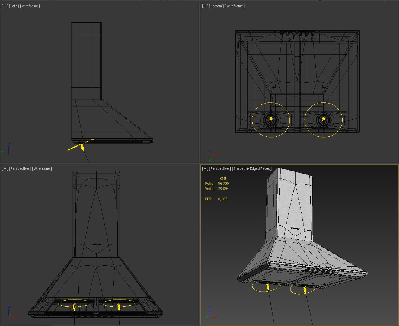 kitchen extractor candy max
