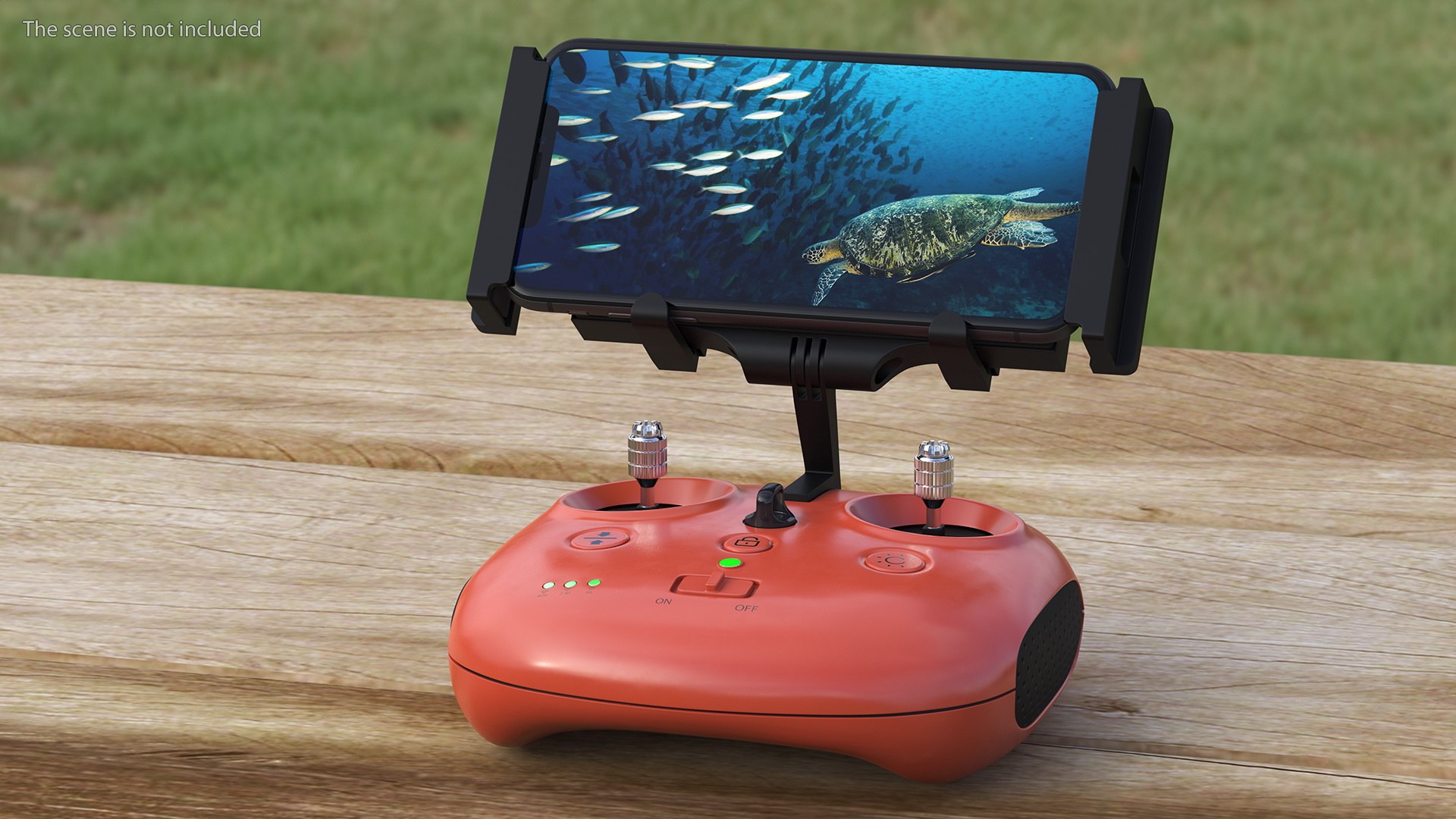 3D Underwater Drone Controller With Smartphone model - TurboSquid 1878034