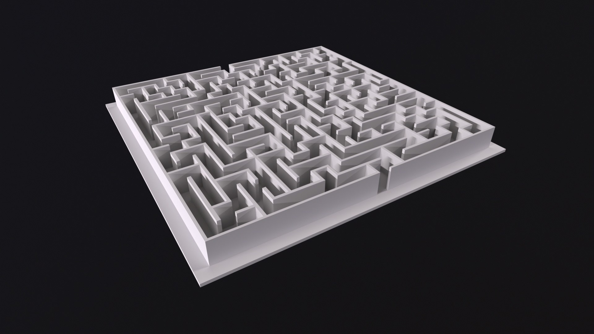 Labyrinth Maze Model - TurboSquid 2165043