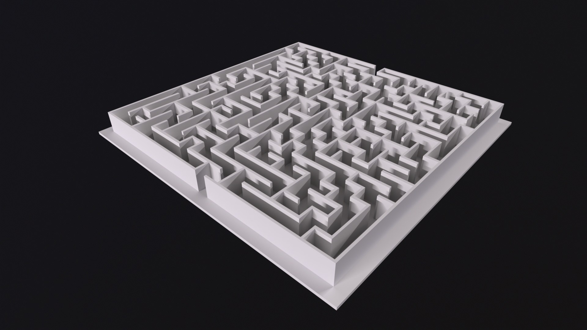 Labyrinth Maze Model - TurboSquid 2165043